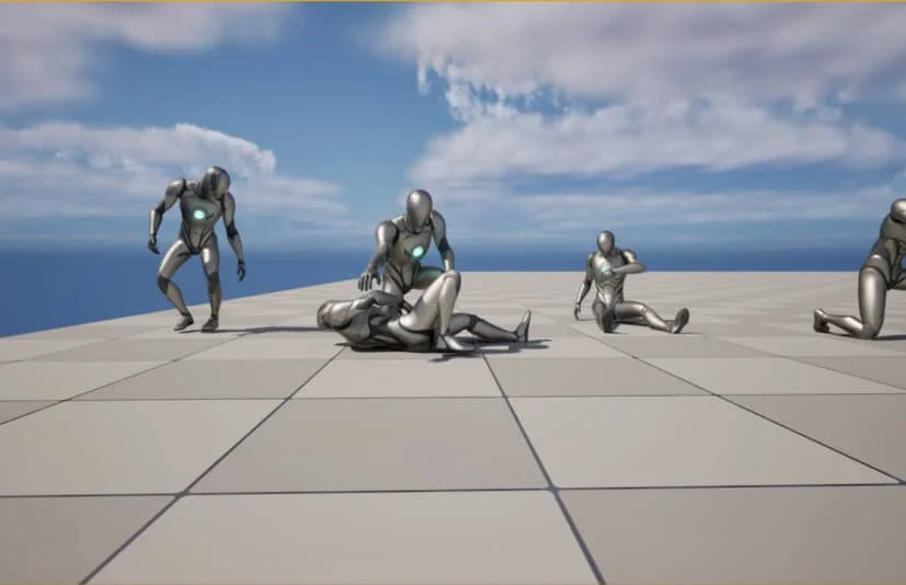 人物疗愈疗伤动画包 Healing Animations - CG3DA