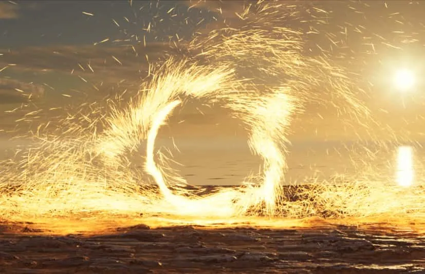 粒子环 Particle Rings - CG3DA