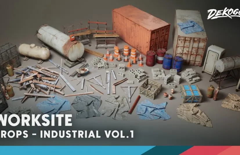 工业 第一卷 - 工作现场 Industrial VOL.1 - Worksite - CG3DA